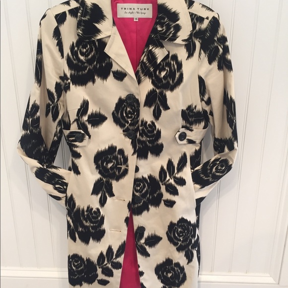 Trina Turk | Jackets & Coats | Trina Turk Trench Coat | Poshmark